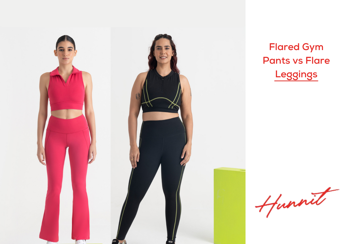 Flared Gym Pants vs Flare Leggings – Which is Better for Your Workout?